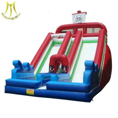 China Hansel commercial grade indoor and outdoor amusement park inflatable play area for children manufacturer for sale