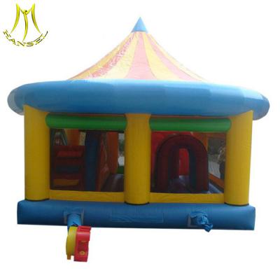 China Hansel high quality kids amusement park toys commercial indoor inflatable playground equipment supplier for sale