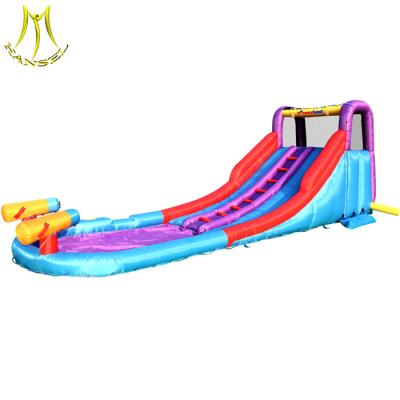 China Hansel fair attractions names of amusement park equipment inflatable water slide for sale for sale