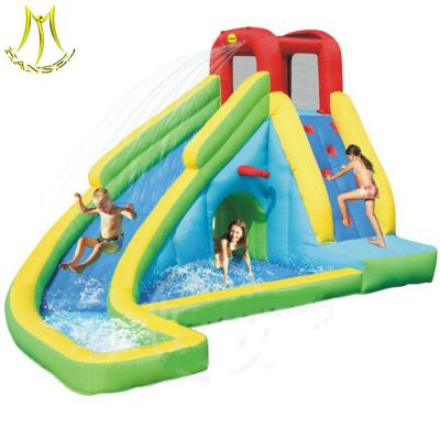 China Hansel house lowest price trampoline park inflatable water slide for shopping mall for sale
