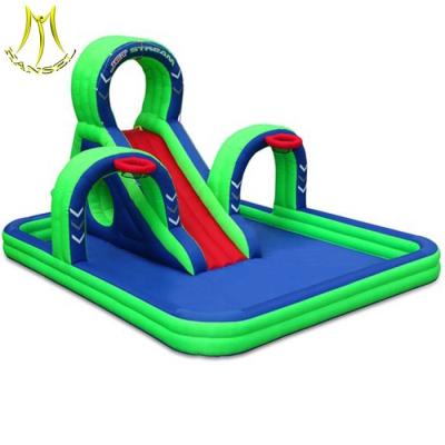 China Hansel popular giant inflatable water slide for adults for outdoor playground for sale