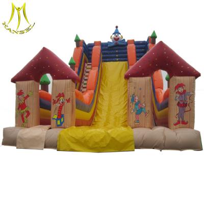 China Hansel inflatable fun park equipment inflatbale water slide outdoor for sale for sale
