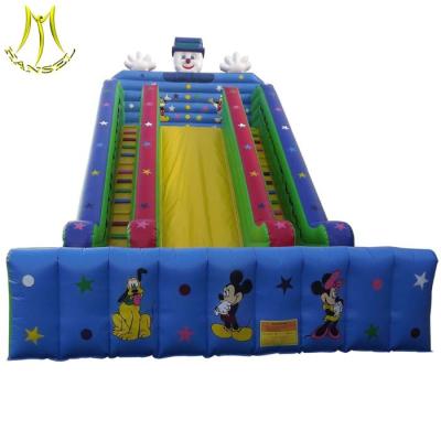 China Hansel low price amusement theme park equipment inflatable water slides for sale