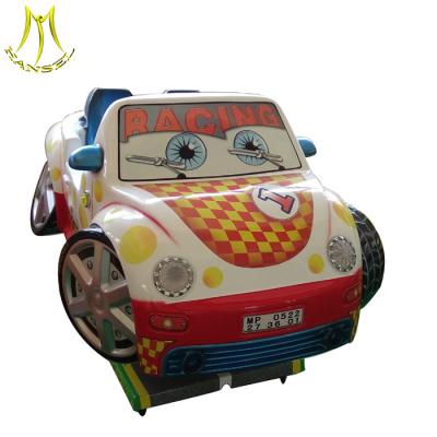 China Hansel   Swing Bus Funny Racing Car Amusement Kiddie Rides coin operated for sale