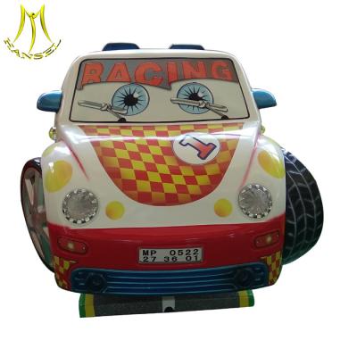China Hansel  amusement kiddie car rides machine by coins with music amusement kiddie rides for sale