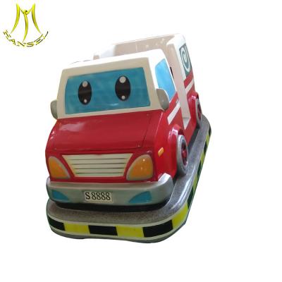 China Hansel   amusement park coins machine rocking electronic swing car for sale