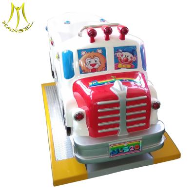 China Hansel amusement park ride manufacturer  fiber glass kiddie rides for malls for sale