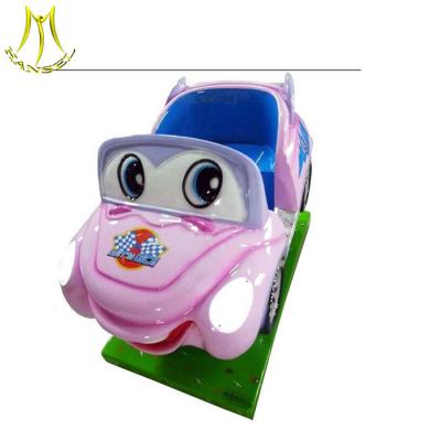 China Hansel theme park sales coin game machine swing car kid electric car rider for sale