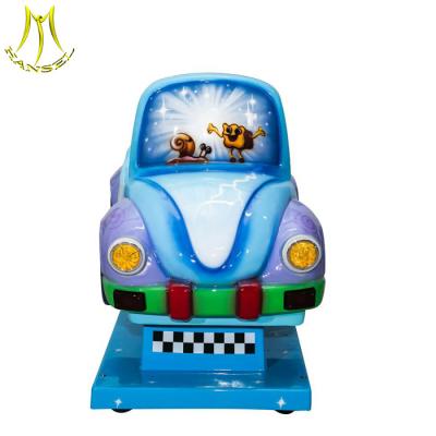 China Hansel hot selling fiberglass material coin operated kiddie car ride for sale