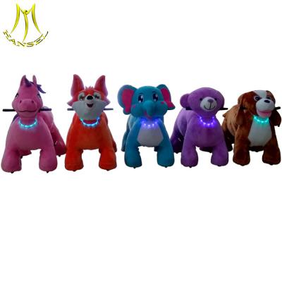 China Hansel attractive family moving house toy animal ride for game center for sale
