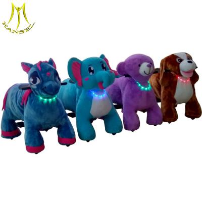 China Hansel high quality coin operated children ride on animals for amusement park for sale