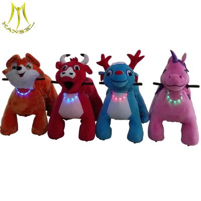 China Hansel High Quality Happy Ride Toy Animal Ride Hot In Shopping Mall for sale