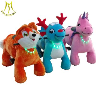 China Hansel shopping mall Motorized animaltoy rides coin operated animal rides for sale
