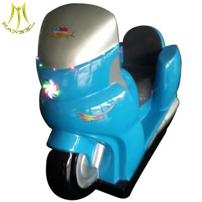 China Hansel hot sale motorcycle coin operated electric kiddie ride wholesale for sale