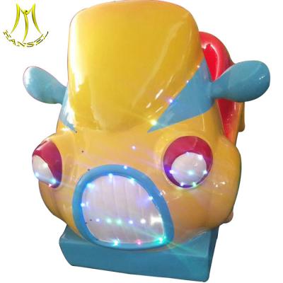 China Hansel wholesale kids coin operated kiddie ride on happy car for sale for sale