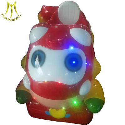 China Hansel fiber glass kids park games products fish design kiddie ride for sale for sale