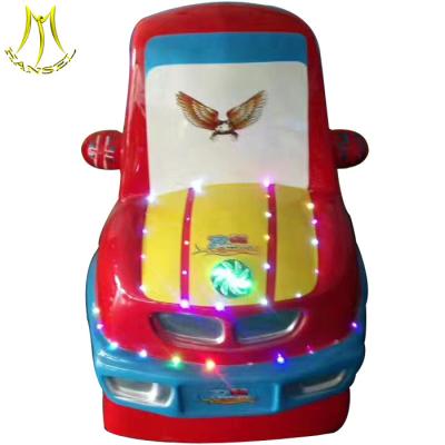 China Hansel cheap coin operated kiddie rides on mini electric car for sale for sale