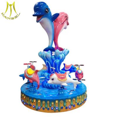 China Hansel  kids carousel horse rides for sale merry go round for amusement park ride for sale