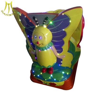 China Hansel amusement park equipment electric kiddie ride on toy fiberglass toy rides for sale