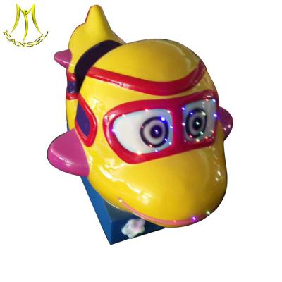 China Hansel  high quality coin operated airplane rides kiddie rides for sale for sale