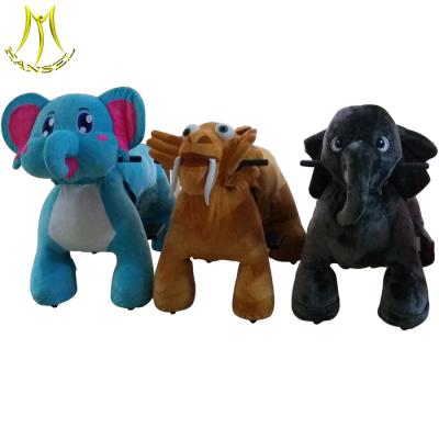 China Hansel hot selling kids walking battery operated ride on unicorn for mall for sale