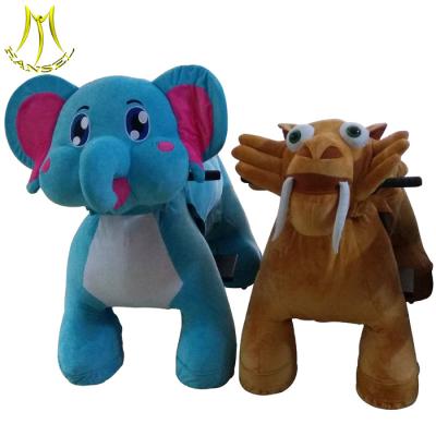 China Hansel party park ride animal model electric coin operated pony riding toy for sale