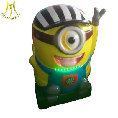 China Hansel  children amusement kiddie car rides machine with tokens for sale