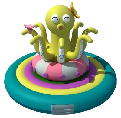 China Hansel playground equipment for children soft play structure PVC mini indoor octpus for sale