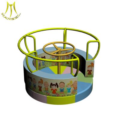 China Hansel  indoor play games electric merry go around for baby for sale