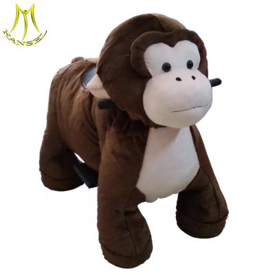 China Hansel lovely animal monkey in mall rideable animal for adults for sale