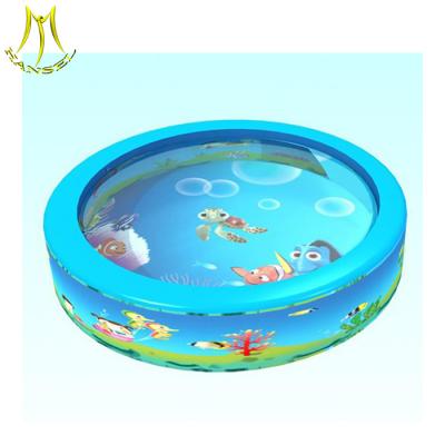 China Hansel   kid indoor jungle gym play ground games for fun park jumping water bed for sale