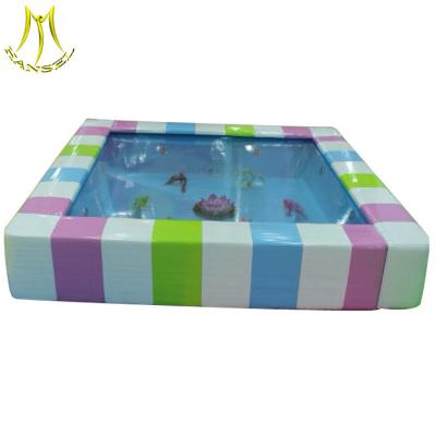 China Hansel  children's play center fun water bed indoor games for kids malls for sale