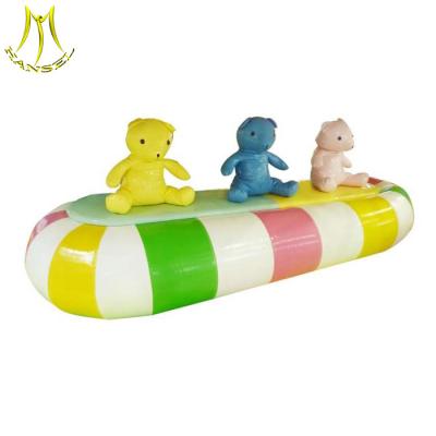 China Hansel  soft play area  used indoor playground equipment children play game soft carousel for sale
