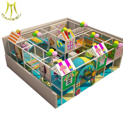 China Hansel  large  kids soft indoor playground business for sale naughty castle for sale
