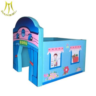 China Hansel 2018 newest design children play area maze games indoor wooden house for sale