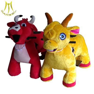 China Hansel  coin operated animal walking toys walking ride on mall for sale