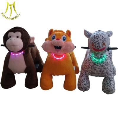 China Hansel stuffed walking animal ride fun electric animal scooter for sale for sale