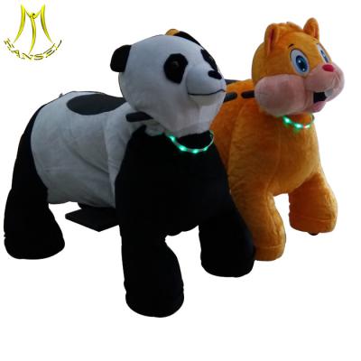 China Hansel  Best quality coin operated electric animal toy car for mall for sale