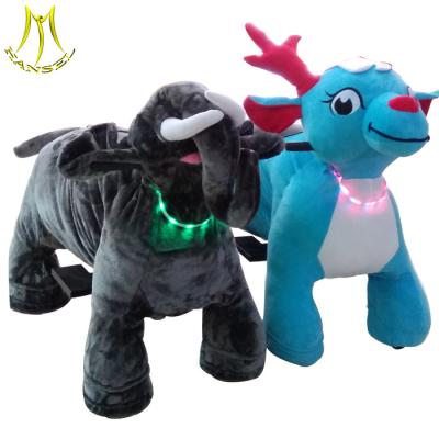 China Hansel   fast profits coins zippy electric rides electric animal toy car for sale