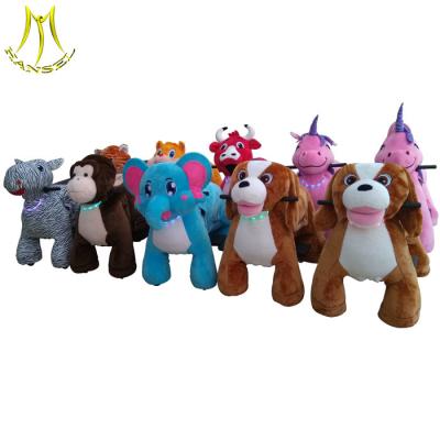 China Hansel cheap indoor playground happy ride animal game ride fairground ride for sale
