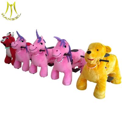 China Hansel electrical animal toy car play land riding games walking animal scooters for sale