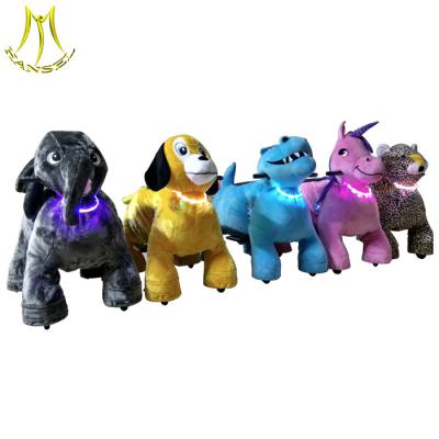China Hansel  kids ride on animals electric new toys elephant scooter for parties for sale