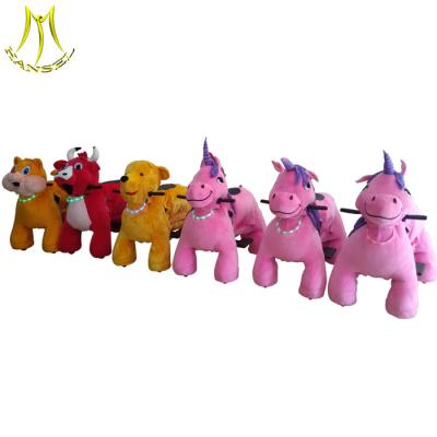 China Hansel electric kids car 12v battery powered animals ride for mall for sale