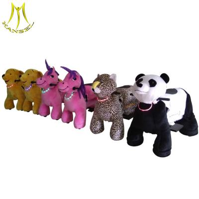 China Hansel high quality electric plush motorized animals for shopping mall for sale