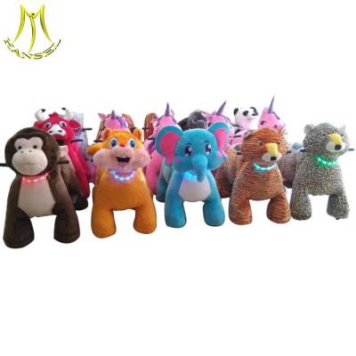 China Hansel  children park car coin operated animal electric mountable for children for sale