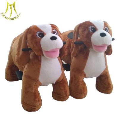 China Hansel  children coin operated kiddie electric ride on walking toy unicorn in mall for sale