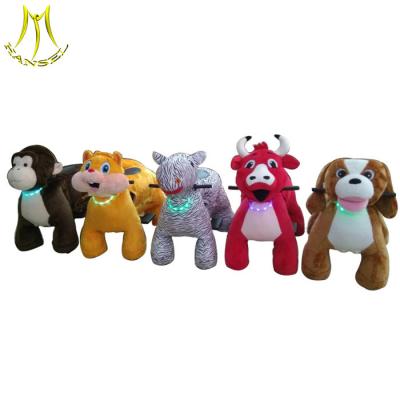 China Hansel  child riding toys battery operated ride toy animals dog cart for mall for sale
