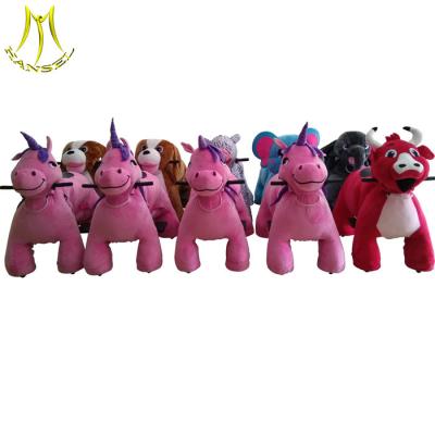 China Hansel indoor playground electric animal ride battery operated toy car for sale