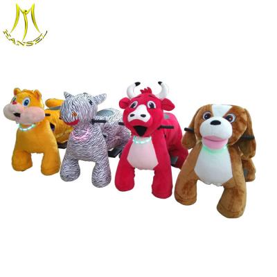 China Hansel coin operated indoor amusement rides sale animal motorized for sale
