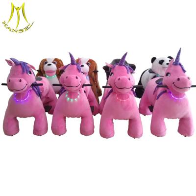 China Hansel amusement park amusement ride kids walking animal toy ride for sale